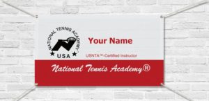 Courtside Banner – Tennis Instructor Education & Certification